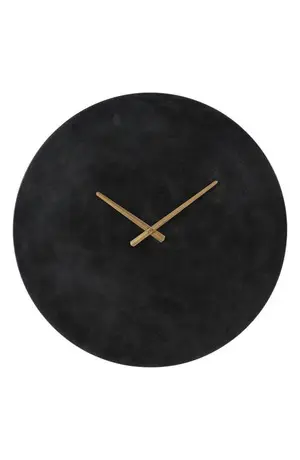 RENWIL Dayton Marble Wall Clock - Black