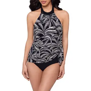 MAGICSUIT® Hearts Of Palm Molly One-piece Swimsuit - Black/multi
