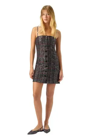 Missoni Mini Checkered Button-up Dress