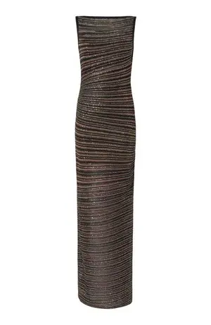 Missoni Long Striped Knit Dress