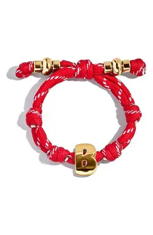 Baublebar Knotty Initial Bracelet - Red B