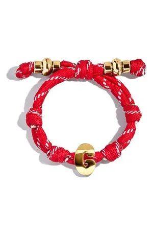 Baublebar Knotty Initial Bracelet - Red G