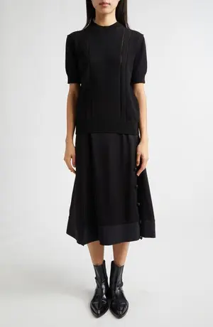 JIL SANDER Panelled Skirt
