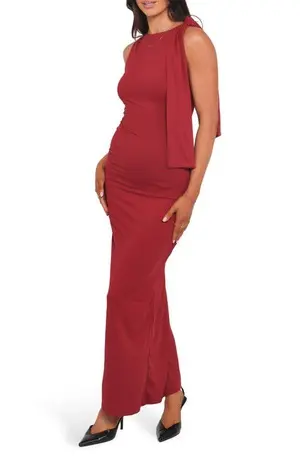 PETAL & PUP Jimina Column Gown
