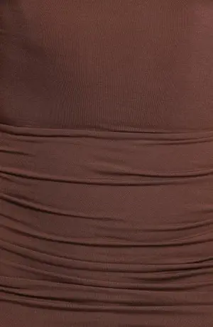 PETAL & PUP Long Sleeve Body-con Maxi Dress