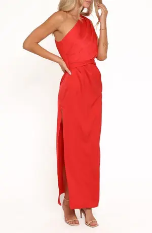 PETAL & PUP Nadia One-shoulder Gown