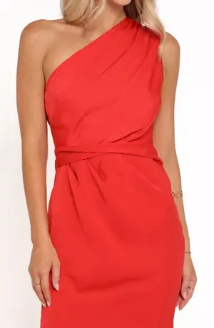 PETAL & PUP Nadia One-shoulder Gown