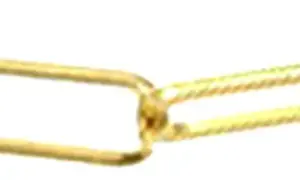 ZOE LEV 14k Gold Paper Clip Chain Necklace