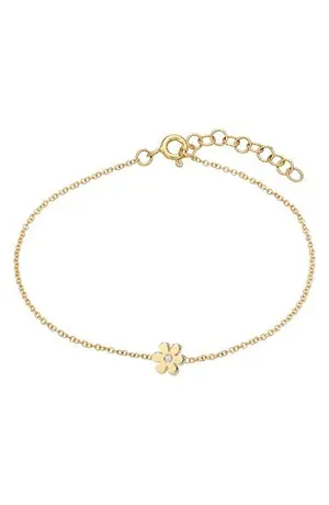 ZOE LEV Tiny Flower Chain Bracelet