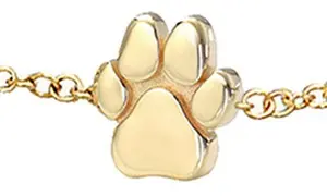 ZOE LEV Tiny Paw Chain Bracelet