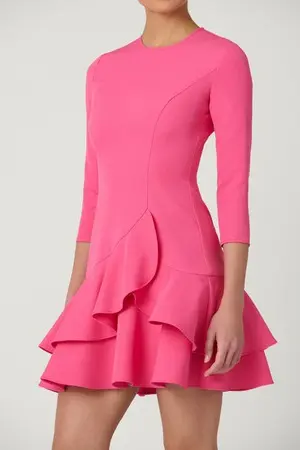 Shoshanna Nessa Crepe Dress