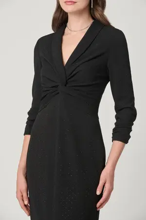 Shoshanna Asher Crystal Crepe Dress