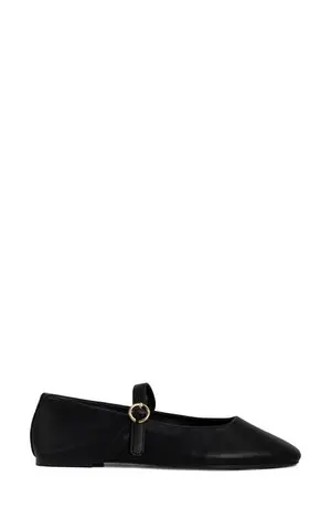 SHU SHOP Annabelle Mary Jane Flat - Black