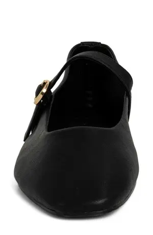 SHU SHOP Annabelle Mary Jane Flat - Black