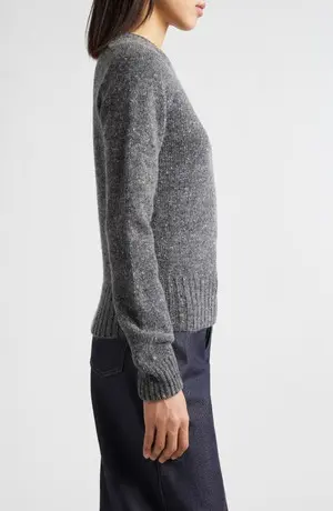 JW Anderson Monogram Embroidered Wool & Mohair Sweater