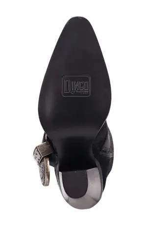 DINGO Over-the-knee Western Boot - Black