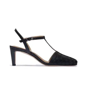 Bernardo Square Toe Pumps