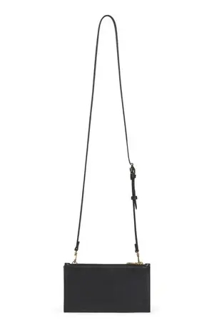 Etro Leather Wallet On A Strap