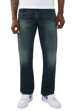 True Religion Ricky Snap Flap Straight Jeans