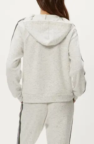 Michael Stars Latoya Stripe Accent Hoodie