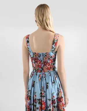 Dolce & Gabbana Floral Bouquet-print Dress