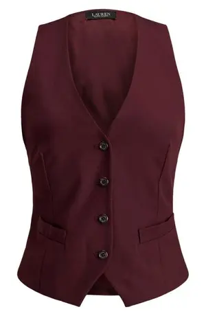 Ralph Lauren Wool-blend Twill Waistcoat