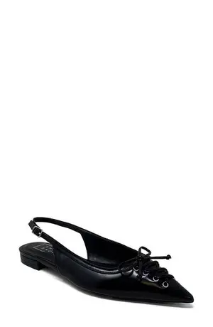 SHU SHOP Amy Slingback Flat - Black