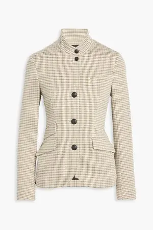 Rag & Bone Slade Houndstooth Cotton-blend Blazer