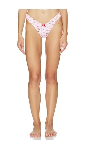Frankies Bikinis Enzo Bikini Bottom - Baby Berry