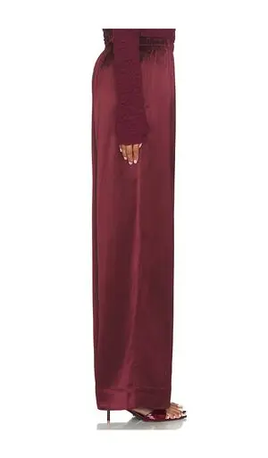 BY MALENE BIRGER Wide Leg Satin Trousers