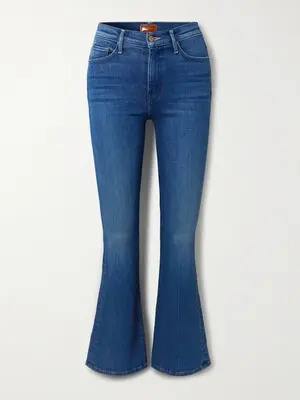 MOTHER The Weekender Mid-rise Flared Jeans