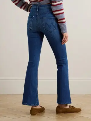 MOTHER The Weekender Mid-rise Flared Jeans