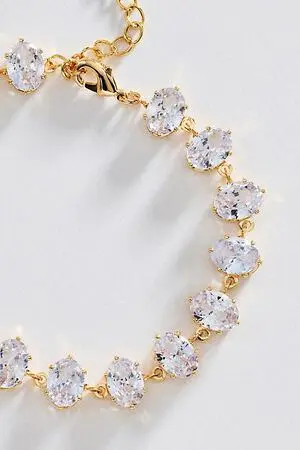 Anthropologie Delicate Crystal Bracelet