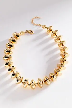 Anthropologie Orb Layered Necklace - Gold