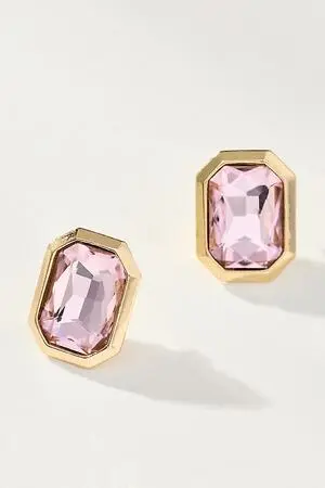 Cloverpost Benson Stud Earrings - Pink