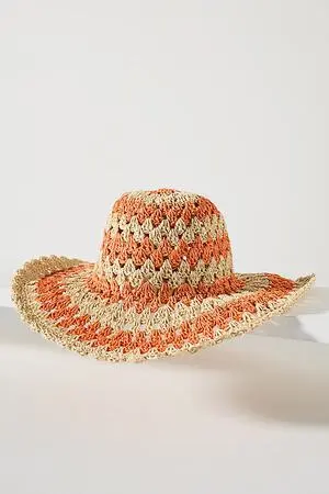 San Diego Hat Julep Crochet Hat Orange