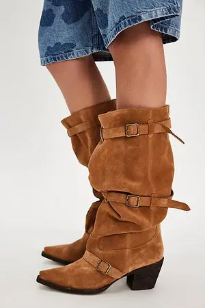 Jeffrey Campbell Harlowe Slouch Boots