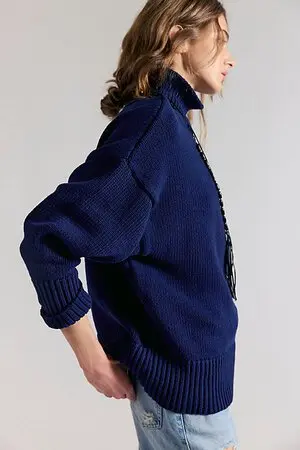 Free People Mercer Knit Turtleneck Pullover