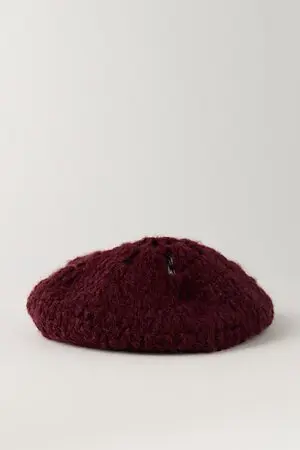 Free People Mina Beret - Bordeaux