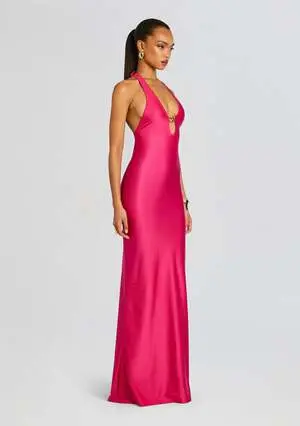 SHANI SHEMER Sienna Maxi Dress - Fuchsia