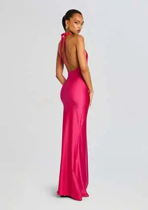 SHANI SHEMER Sienna Maxi Dress - Fuchsia