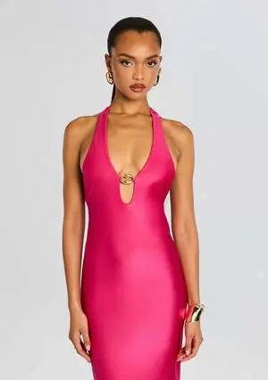 SHANI SHEMER Sienna Maxi Dress - Fuchsia