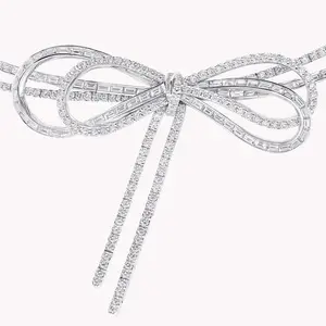 Graff Tilda’s Bow Diamond Necklace