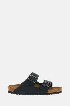 BIRKENSTOCK Arizona Oiled Leather Sandal - Black