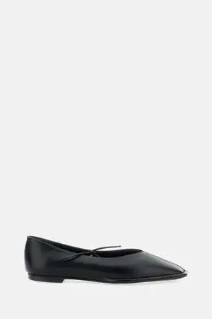 ALOHAS Sway Leather Ballet Flats - Black