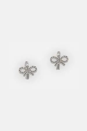 SELF-PORTRAIT Crystal Embellished Headband With Bow Detail