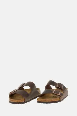 BIRKENSTOCK Arizona Habana Oiled Leather Sandals - Brown
