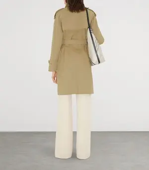 Burberry Castleford Mid-length Trench Coat - Beige