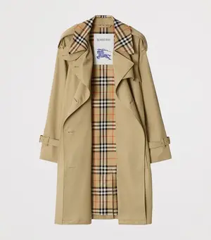 Burberry Castleford Mid-length Trench Coat - Beige