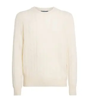 Polo Ralph Lauren Cashmere Cable-knit Sweater